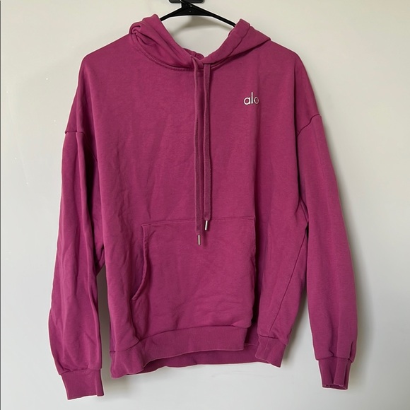 ALO Yoga | Tops | Alo Yoga Berry Hoodie | Poshmark